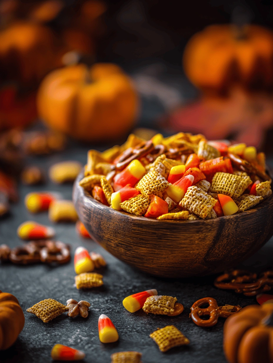 Crispy Halloween Chex Mix: Spooky Snack Fun! - Recipes by HomeChef